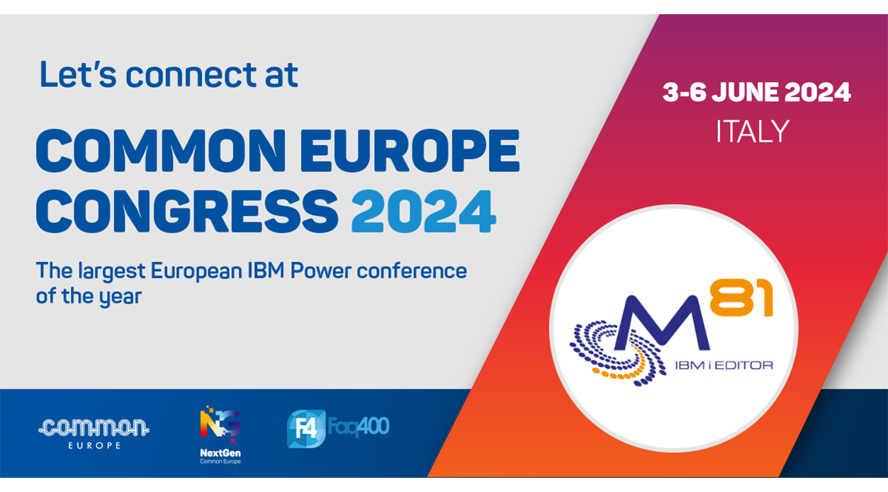 Common Europe Congress 2024 -3 to 6 June - M81